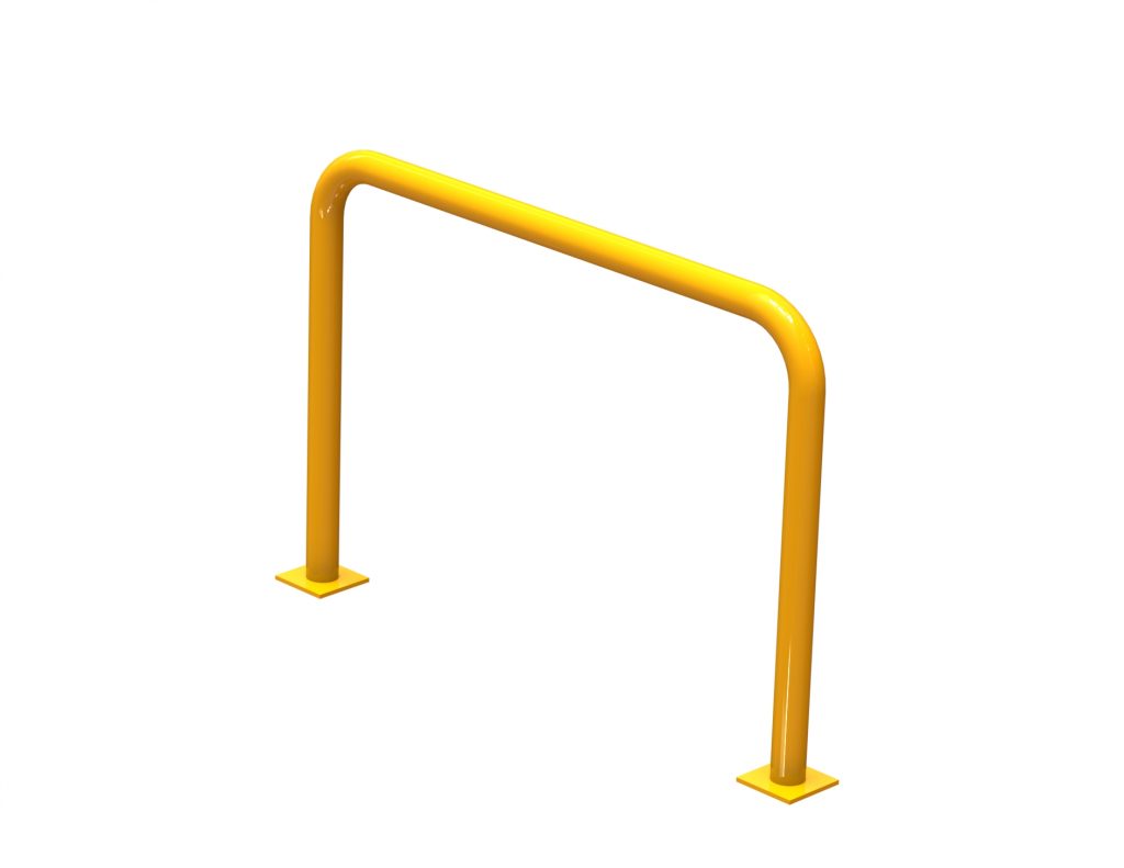RHB-76-1.5-GPC Root fixed perimeter hoop barrier - RAM Posts