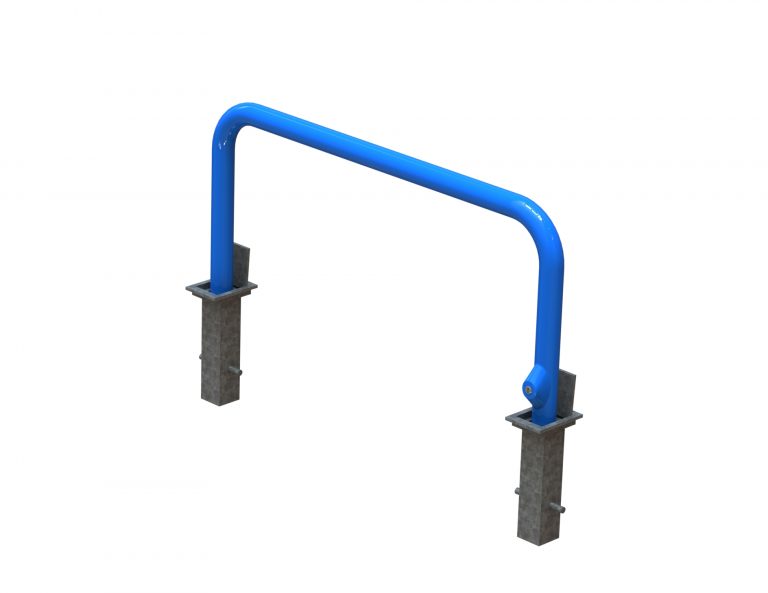 RRHB-76-1.5-GPC Removable Hoop Barrier - RAM Posts